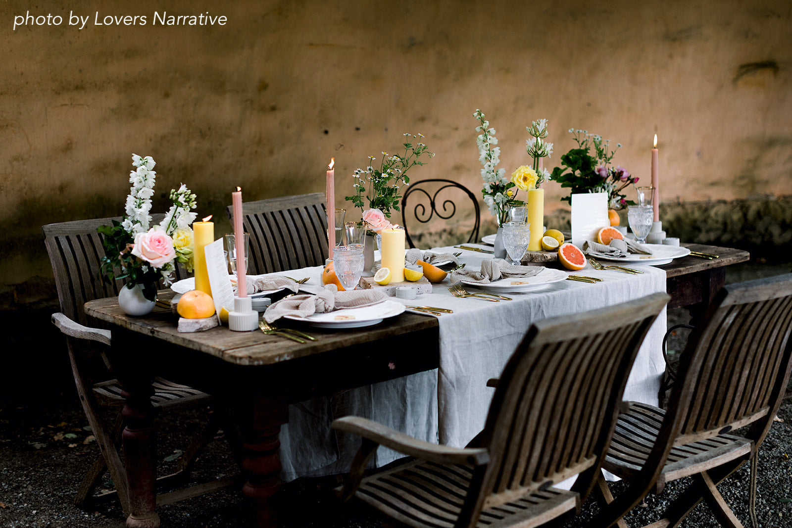 natural beige linen tablecloth – Table Threads