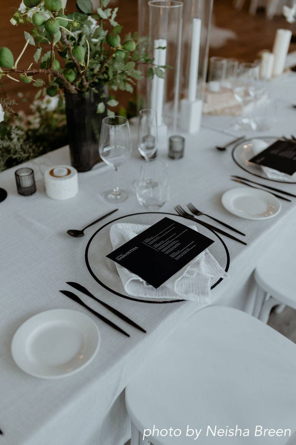 cloud white cotton napkin – Table Threads