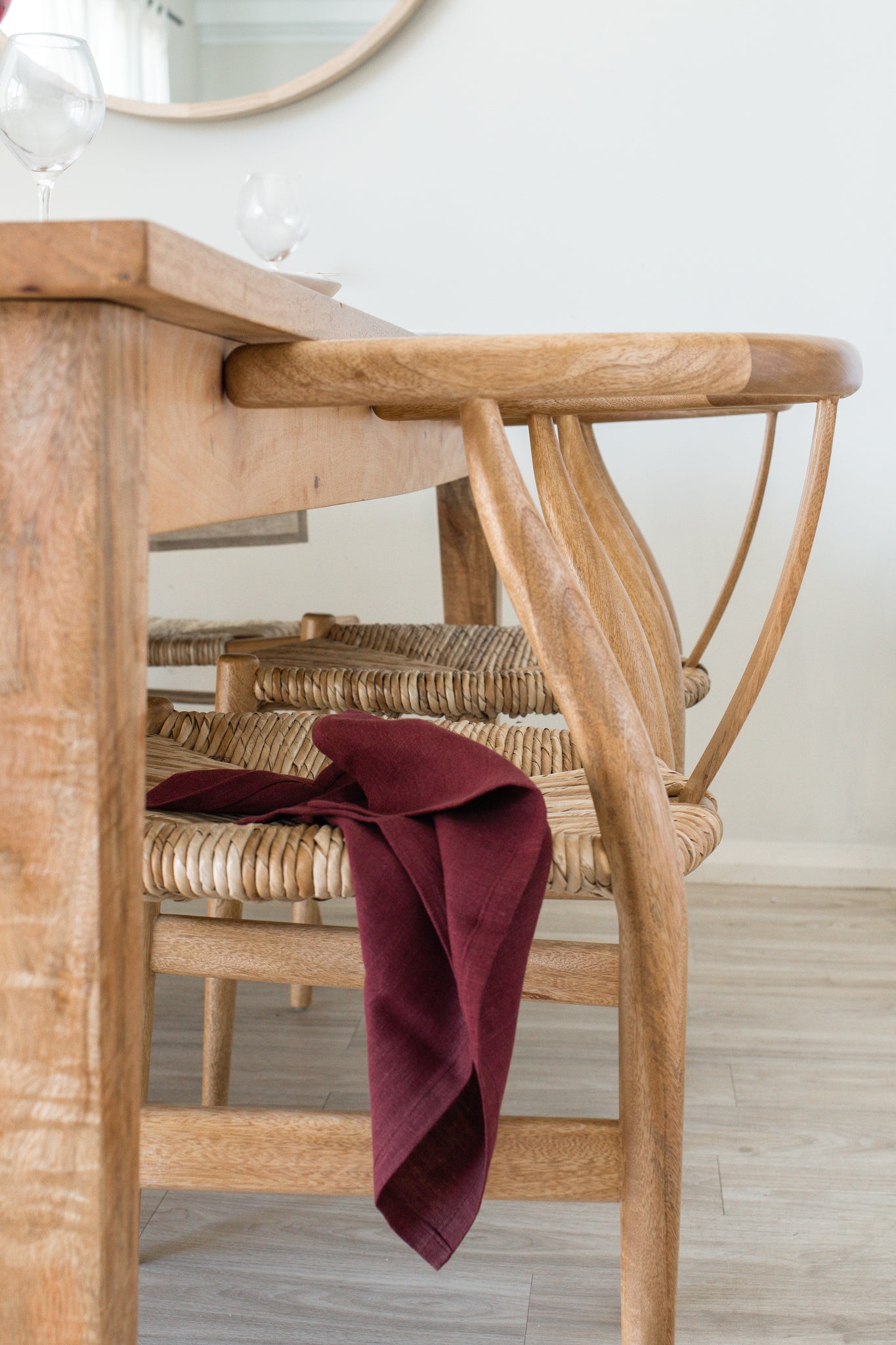 wine linen napkin – Table Threads