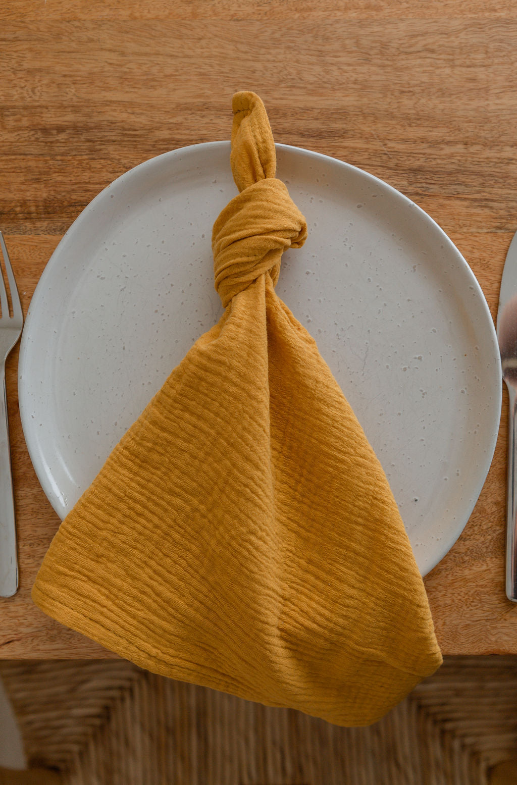 yellow cotton napkin – Table Threads